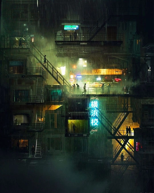 Cyberpunk 2045 (@kidkow) / Cosmos