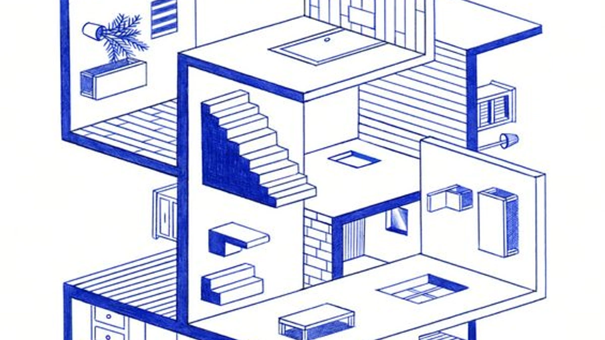 Isometric Building (@negentropy) / Cosmos