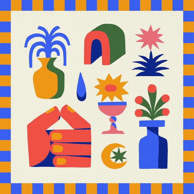 ui ilustration (@amirhere) / Cosmos