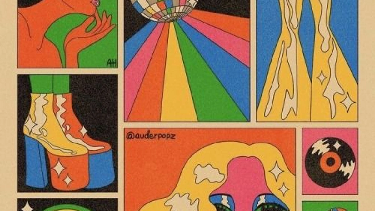 70s disco aesthetic (@antihero) / Cosmos