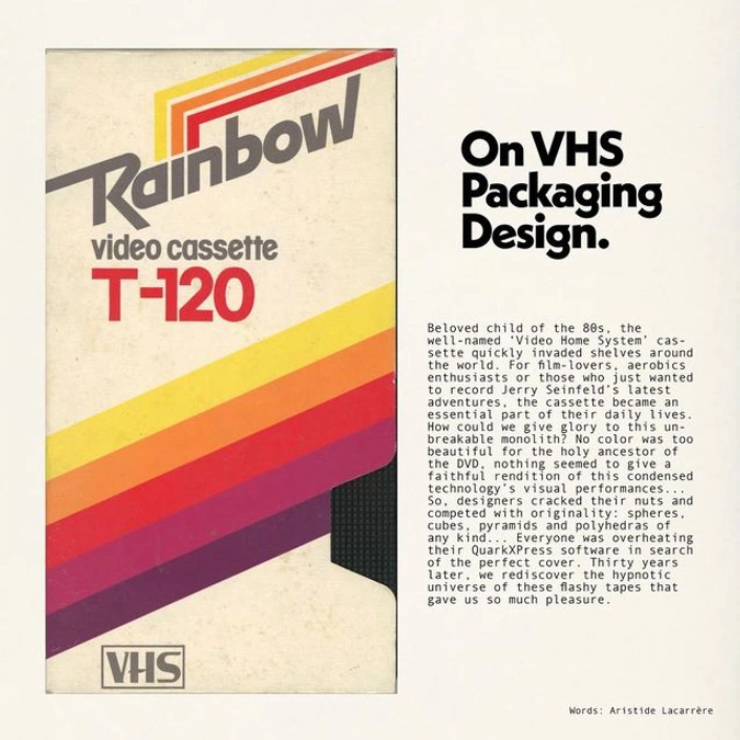 Vintage VHS Site Design (@connorbetts) / Cosmos