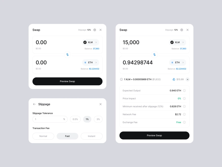 UI elements (@mraghuram13) / Cosmos