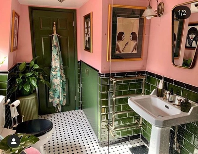the bathroom. (@amywidener) / Cosmos