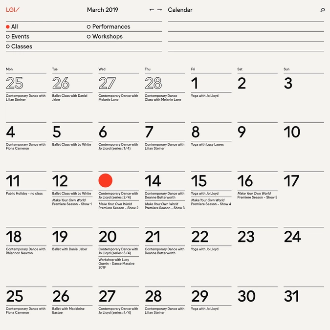 Quirky Calendars (@busterbenson) / Cosmos