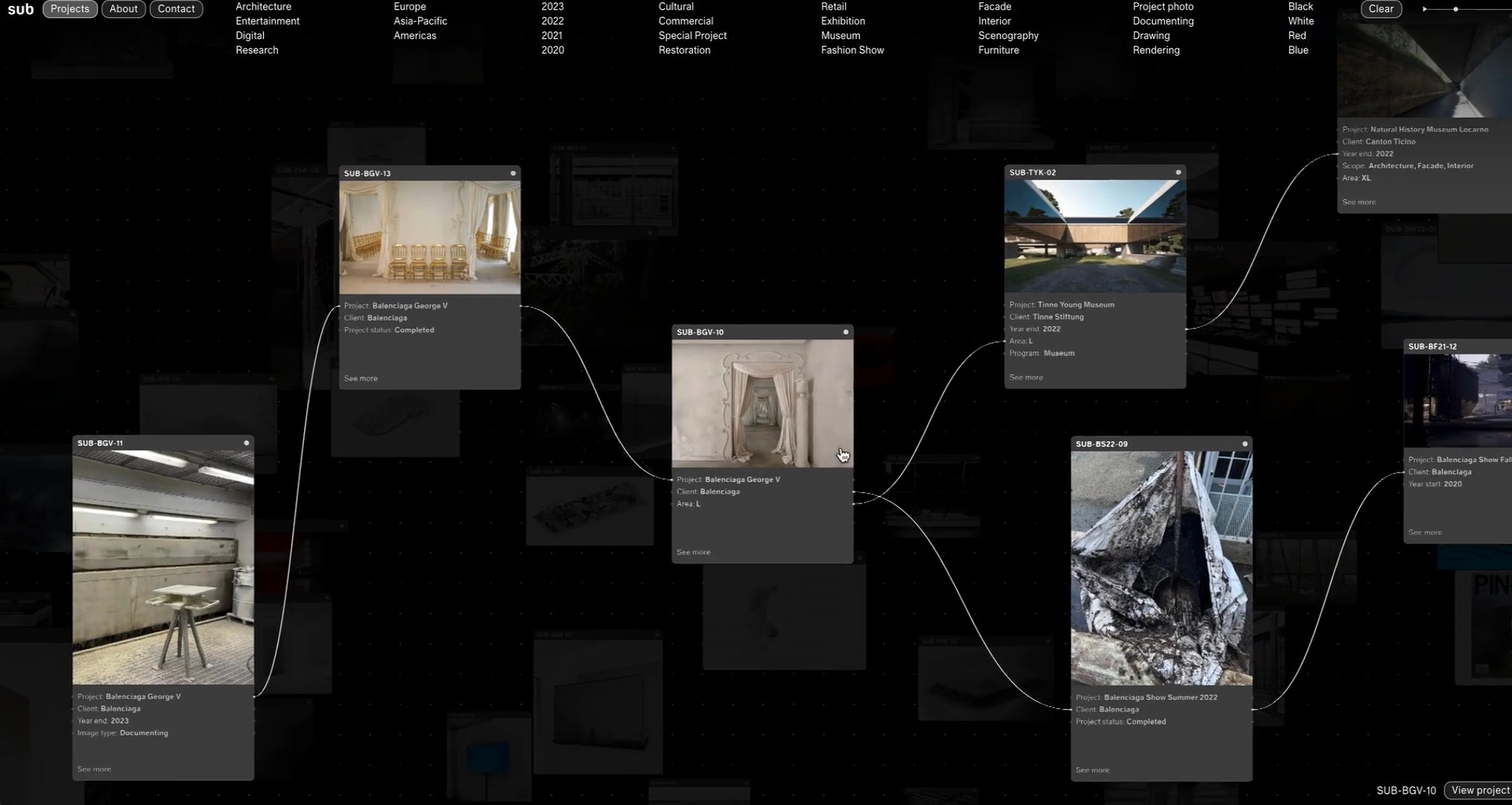 2024 Website Motion (@webgraph) / Cosmos