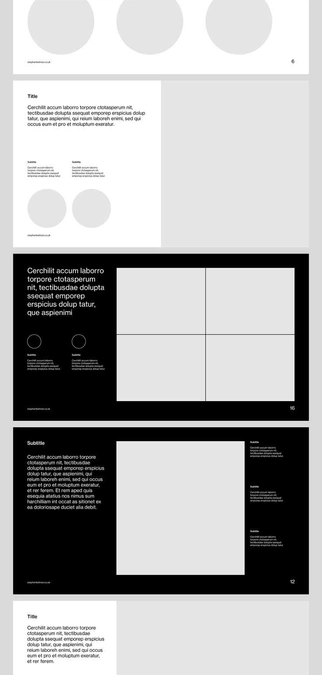 Company profile Layout (@pixalman) / Cosmos