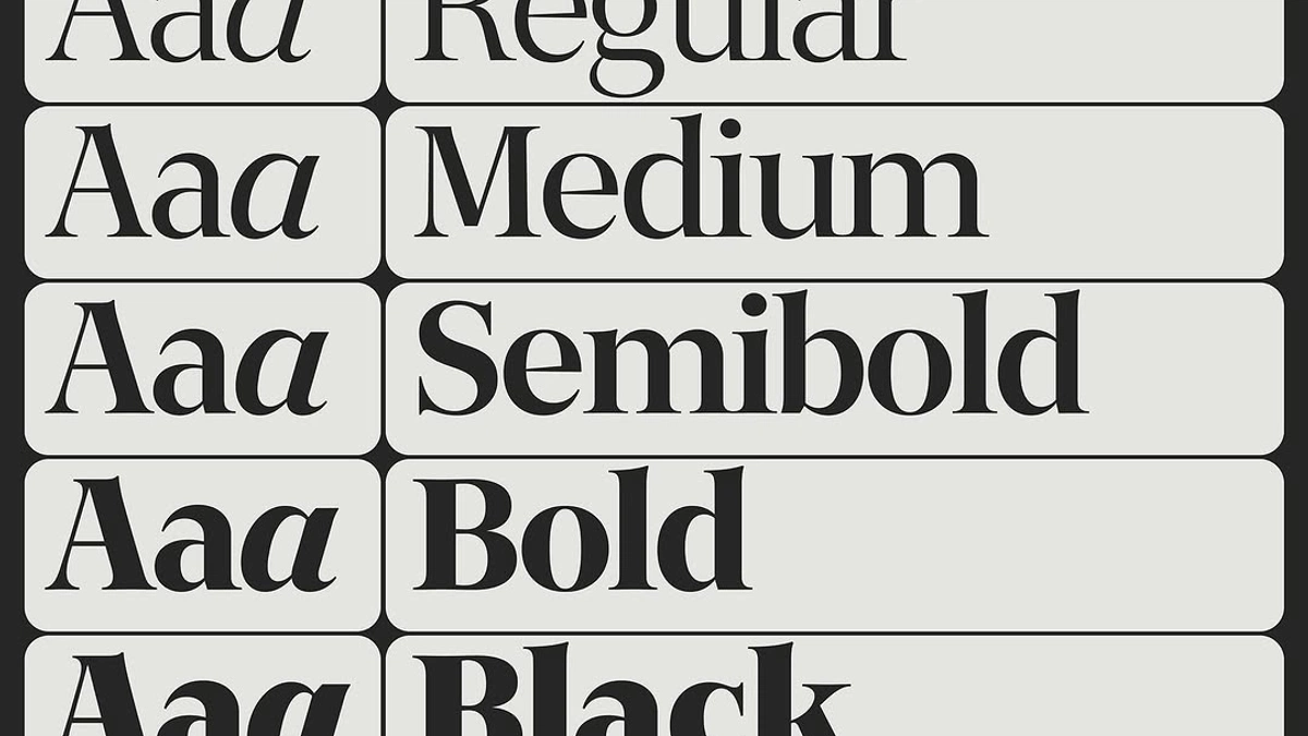 Variable font (@avavandy) / Cosmos