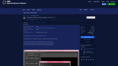 OBS & Github (@flow) / Cosmos